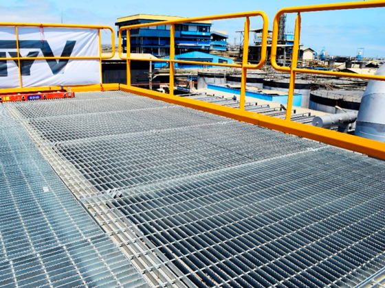 Piso grating: Una alternativa a la construcción tradicional